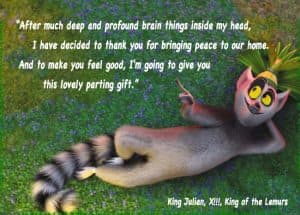 King Julien Quotes: Best Lines from Madagascar