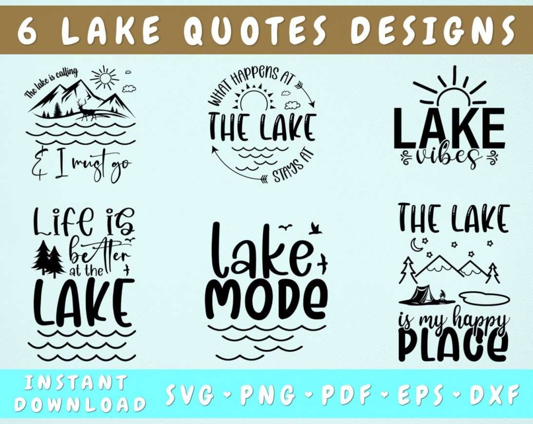 Funny Lake Sayings: A Compilation of Humorous Quotes and Sayings About ...