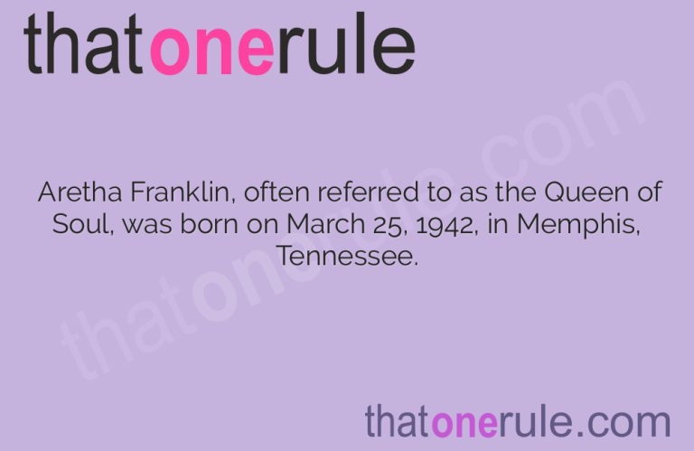 10 Surprising Aretha Franklin Facts You Need to Know
