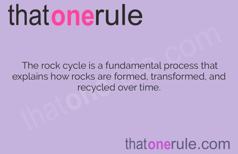Discover Fascinating Rock Cycle Facts: How Rocks Form and Transform ...