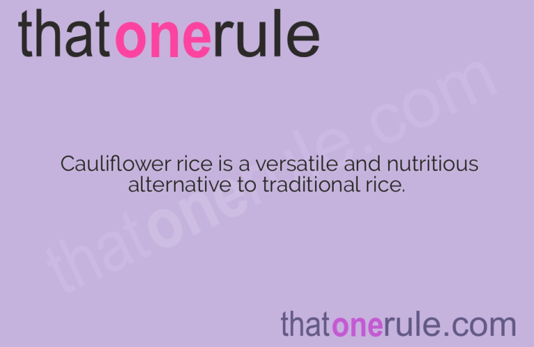 Discover the Nutritional Benefits of Cauliflower Rice