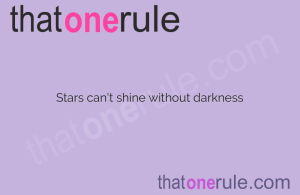 A Short Inspirational Quote — On Stars